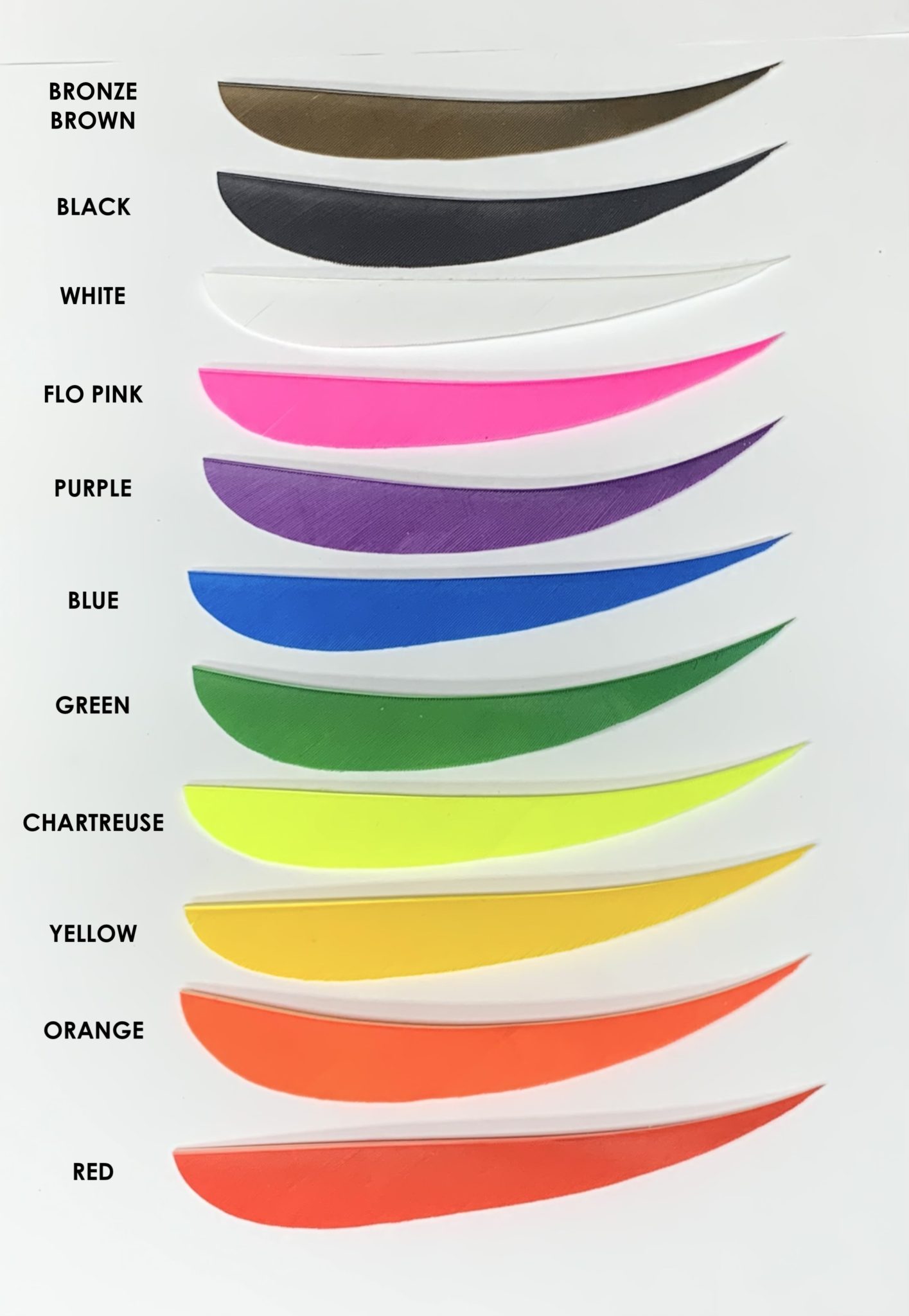 Trueflight 5″ Parabolic Feathers – Wapiti Archery POC